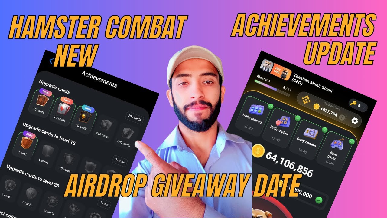 Hamster Combat Achievement ||Hamster Combat Achievement Cards ||Hamster ...