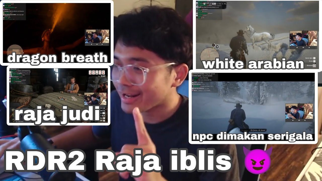 menangkap white arabian, npc ngeselin, raja judi, dragon breath bau ...