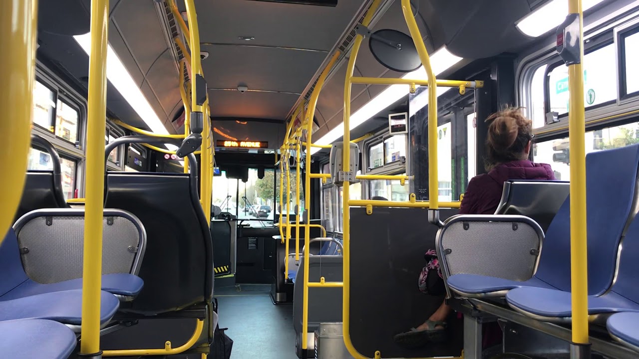 SF MUNI 2018 New Flyer XT40 5744 On Route 1 - YouTube