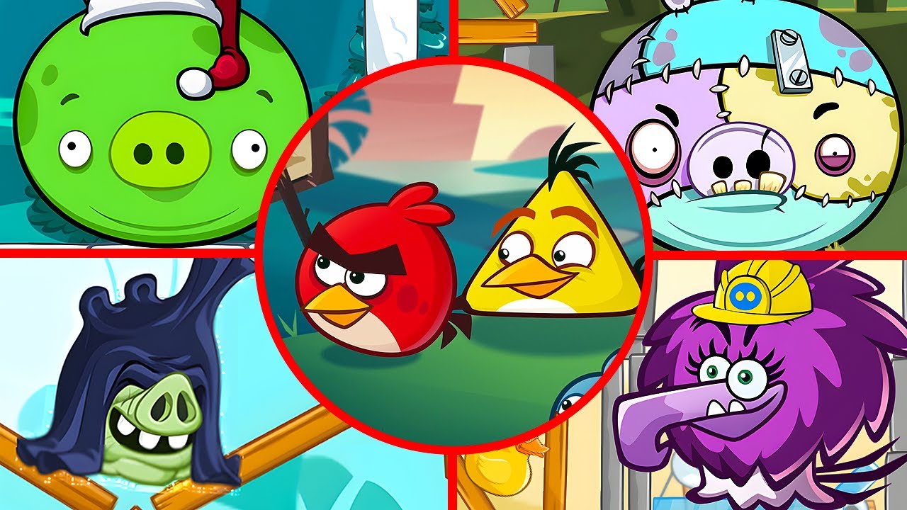 Angry Birds Maker Custom 27 - All Bosses (Boss Fight) - YouTube