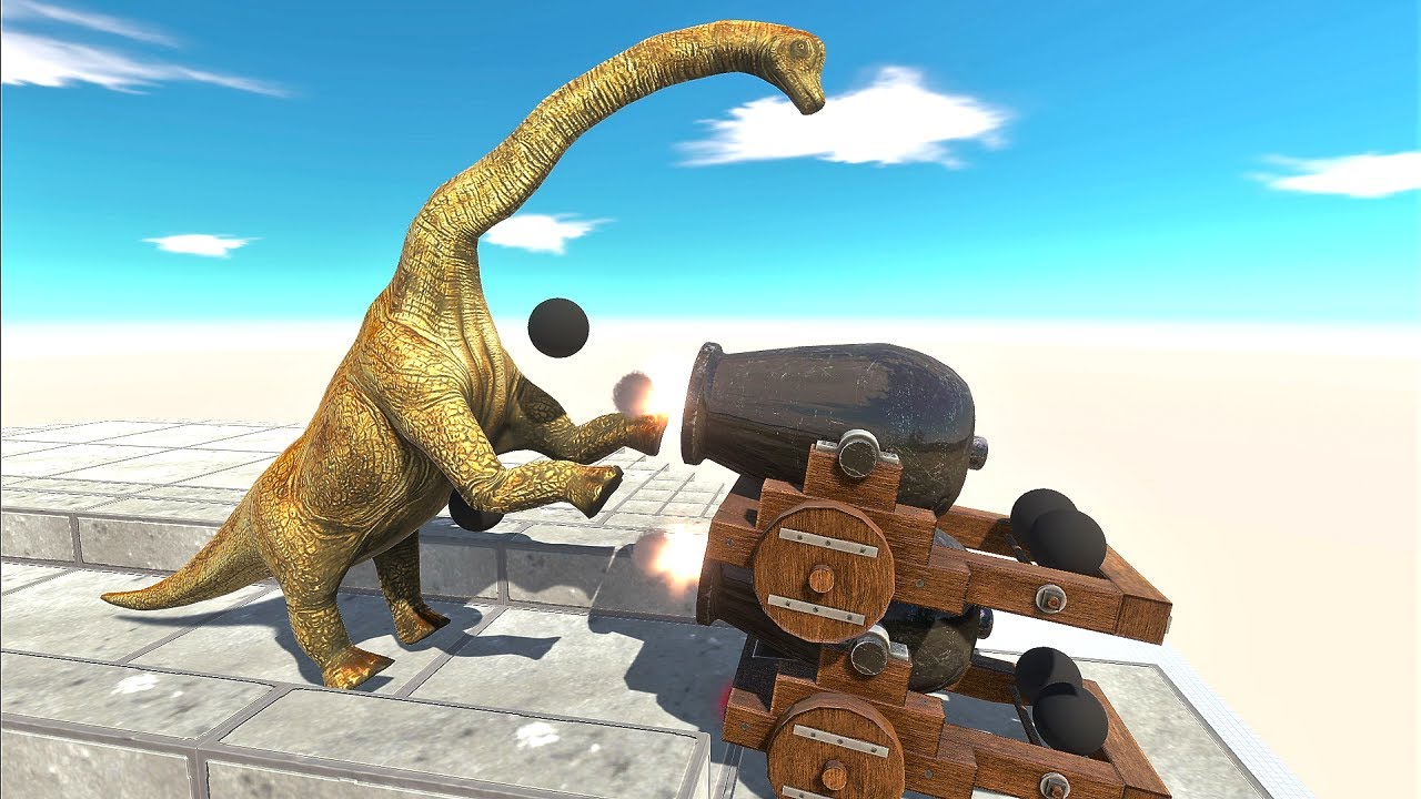 Cannon vs existing units. Cannon mod added! - Animal Revolt Battle ...