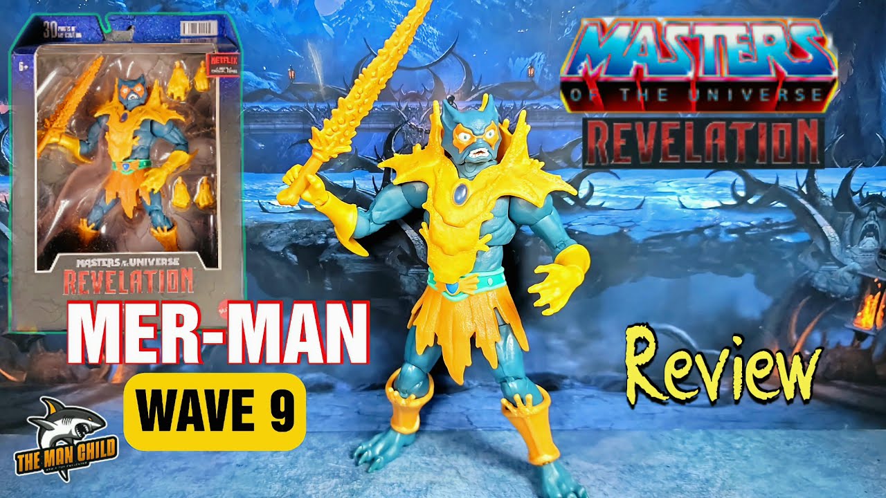 Masters of the Universe Masterverse Revelation Mer-Man figure Review ...