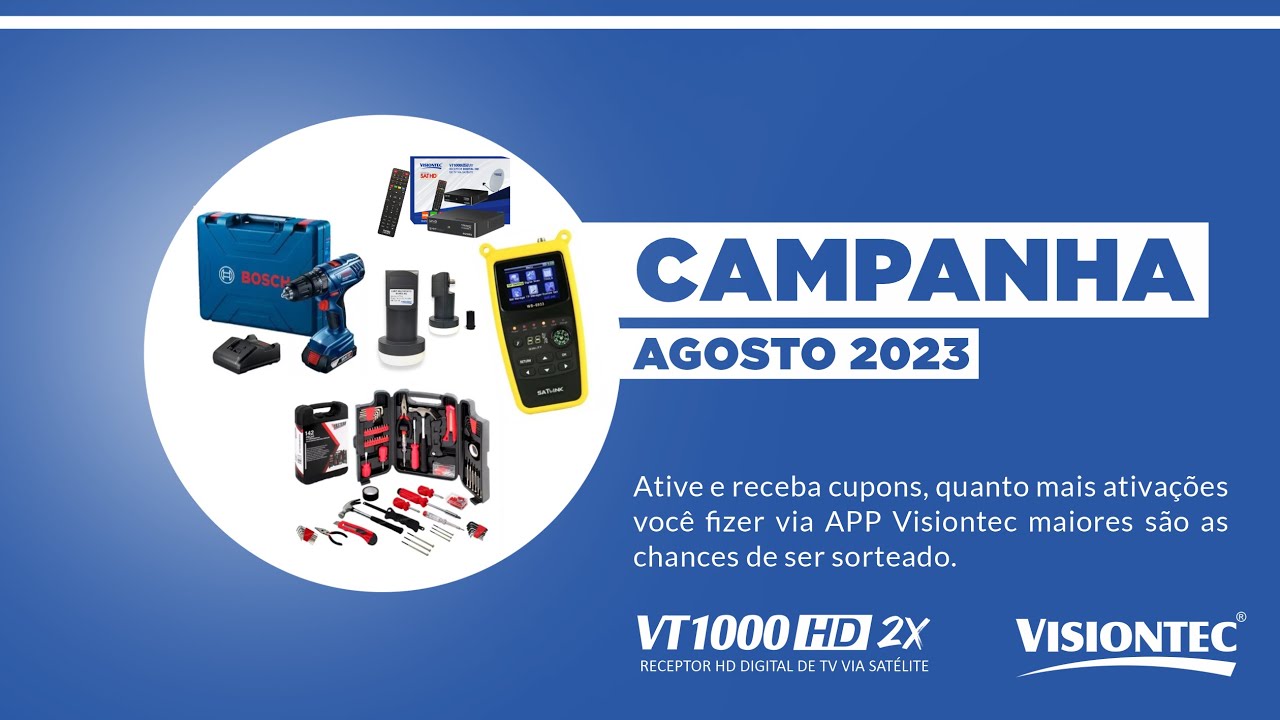 SAT HD Visiontec - Campanha Agosto/23 - YouTube