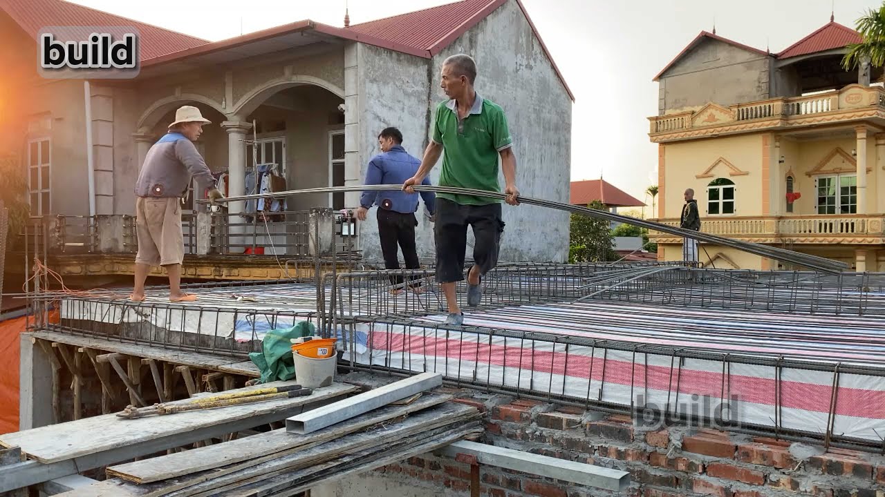 Build your dream 200m2 house #3 #housebuilding #building - YouTube