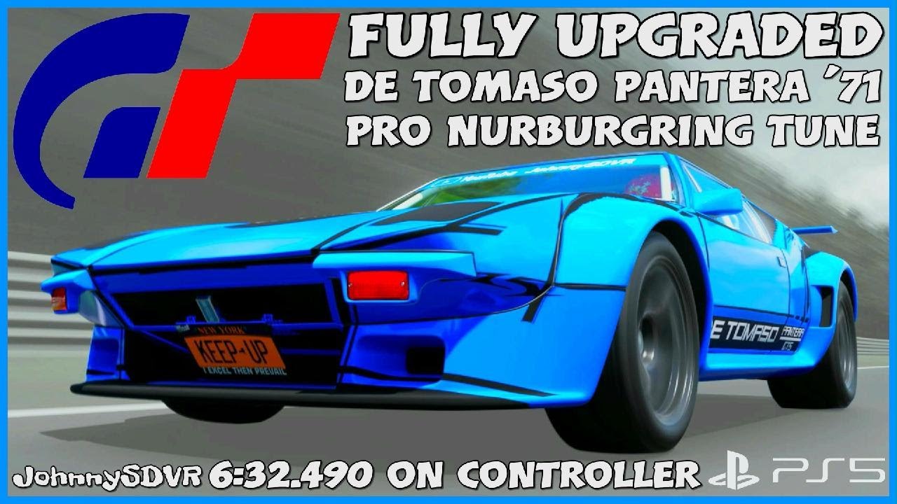 Gran Turismo 7 - DeTomaso Pantera '71 Pro Tune | Nurburgring Original ...