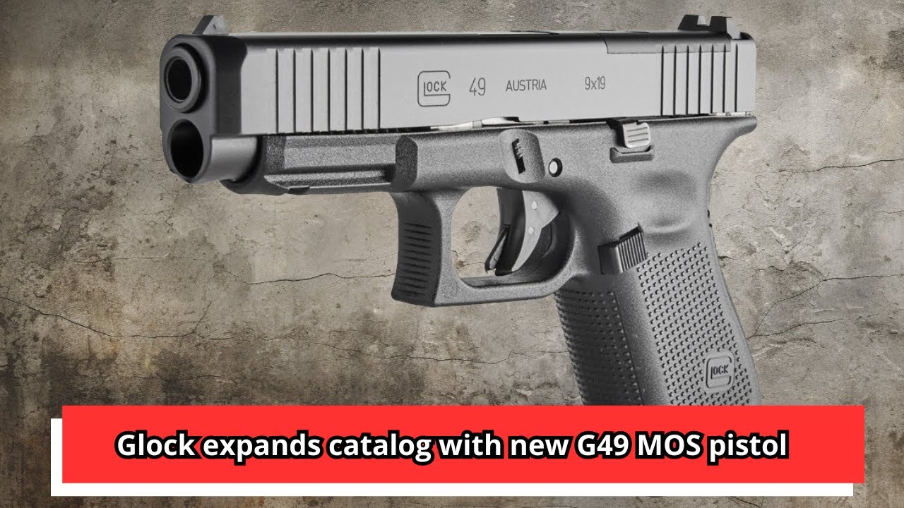Glock expands catalog with new G49 MOS pistol - YouTube