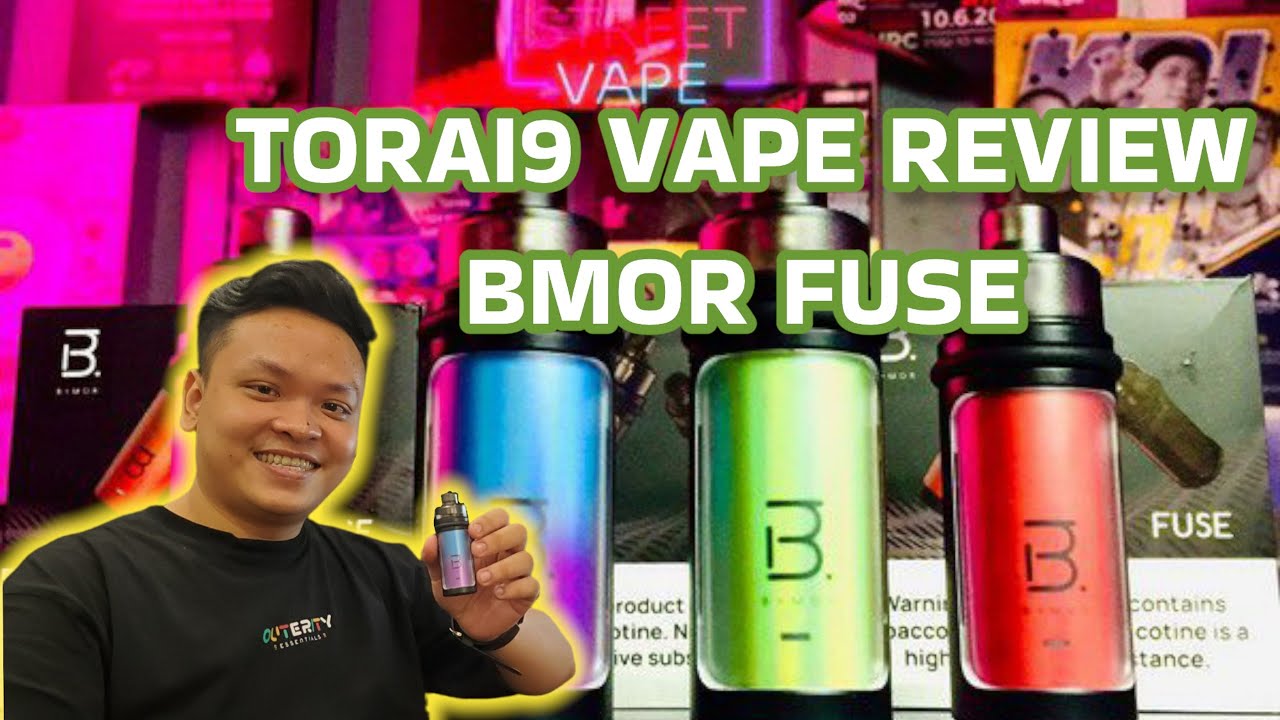 Review BMOR FUSE Pod Kit | Torai9 Vape Review | - YouTube