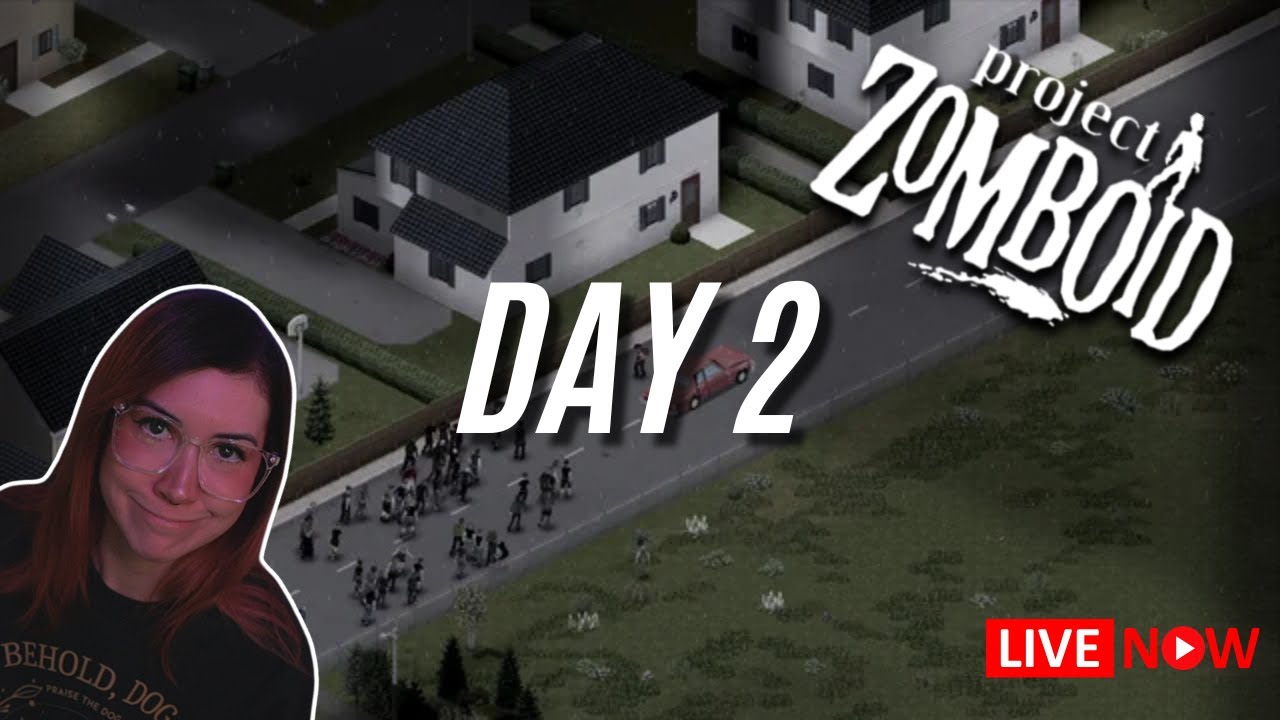 Surviving Day 2 In Project Zomboid For The First Time! Live🔴 - YouTube