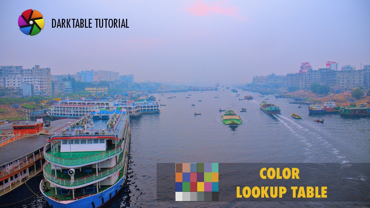 Color Lookup Table for Colour for Modification | Darktable Tutorial ...