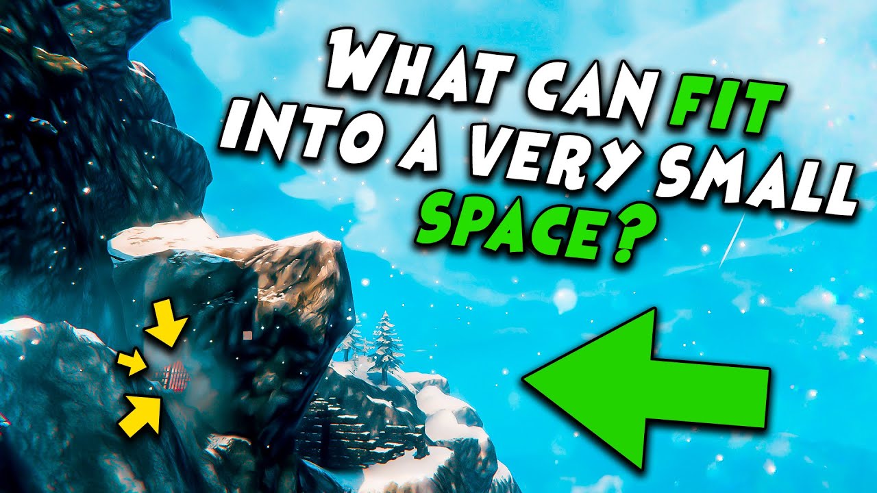 What can fit into a very small space? | VALHEIM - YouTube