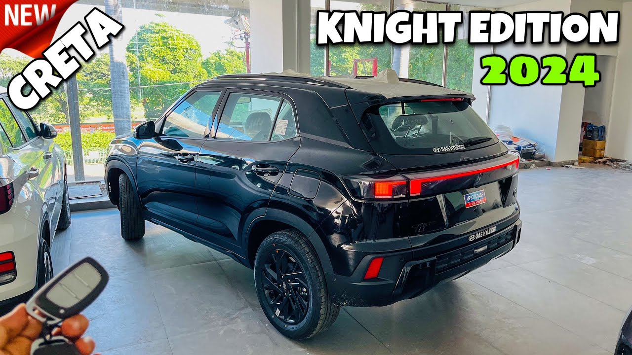 Hyundai Creta S(O) Knight Edition 2024 ️ | Hyundai Creta Knight Edition ...