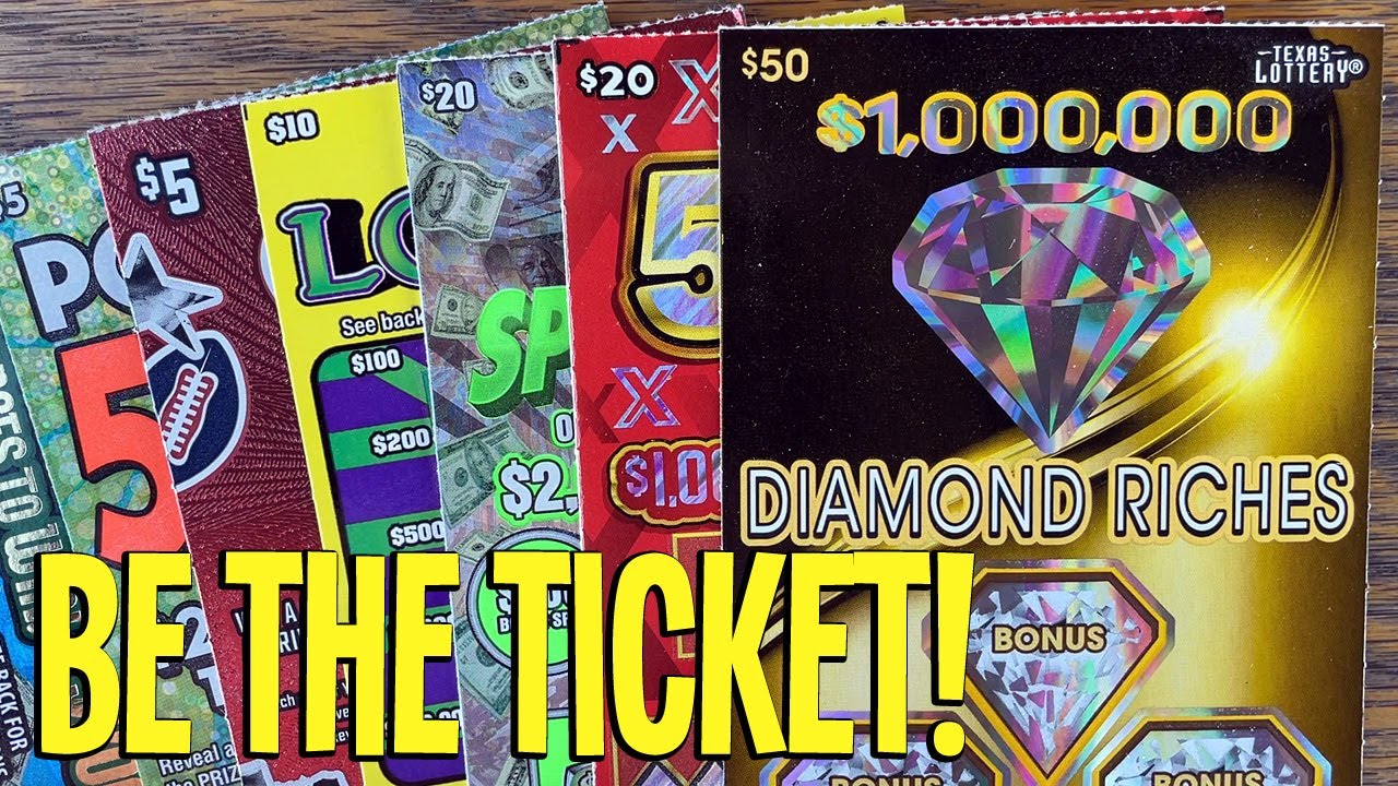 Be The Ticket π° 50 1 000 000 Diamond Riches π΄ 230 Texas Lottery