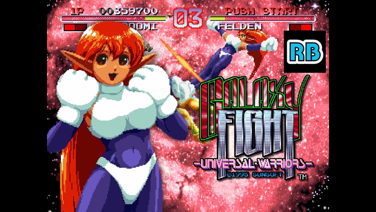 1995 [60fps] Galaxy Fight (Asia) Roomi ALL - YouTube