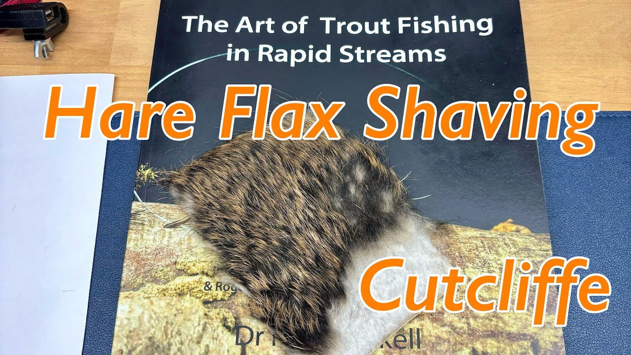 Hare Flax Dubbing - Cutcliffe’s Method - YouTube