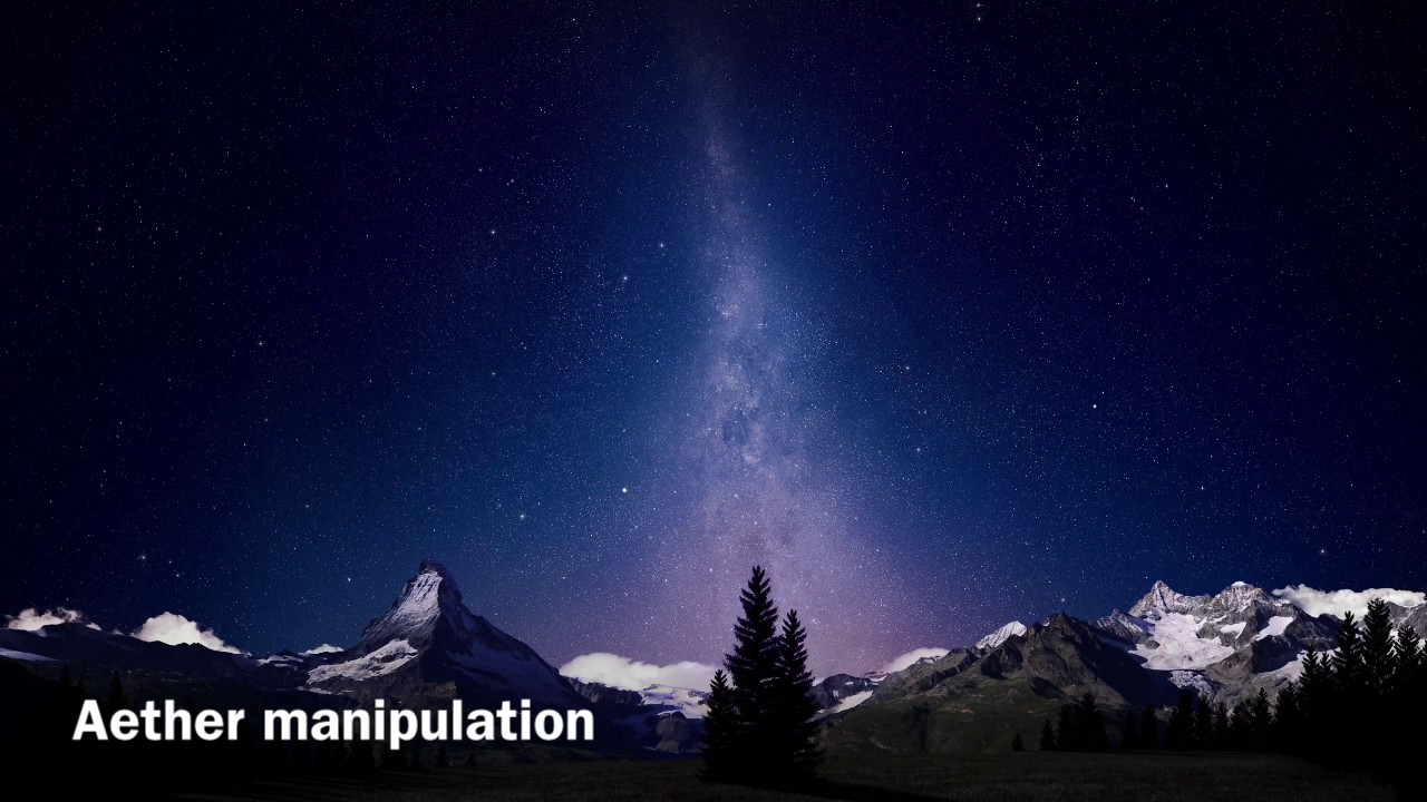 Aether manipulation - YouTube