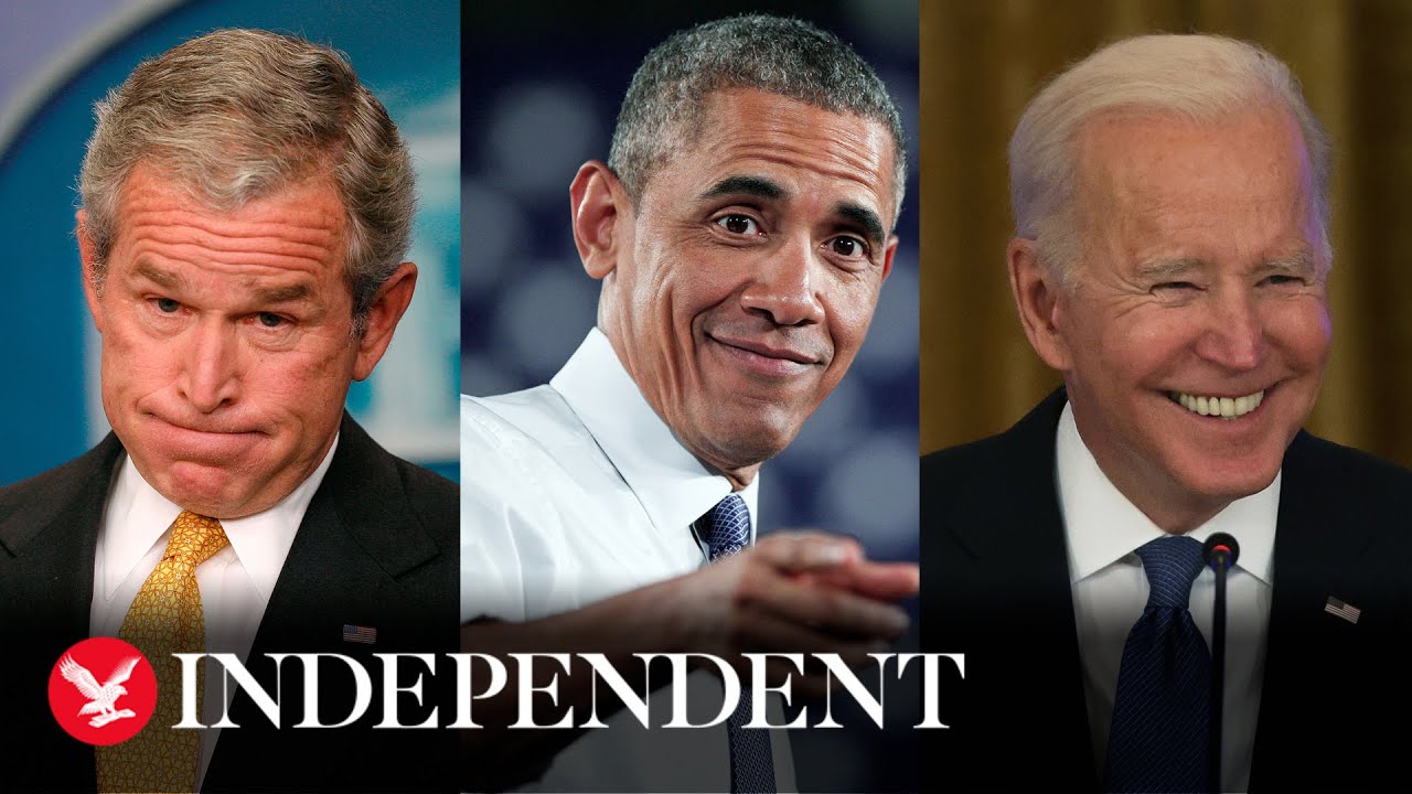 Best presidential hot mic moments - YouTube