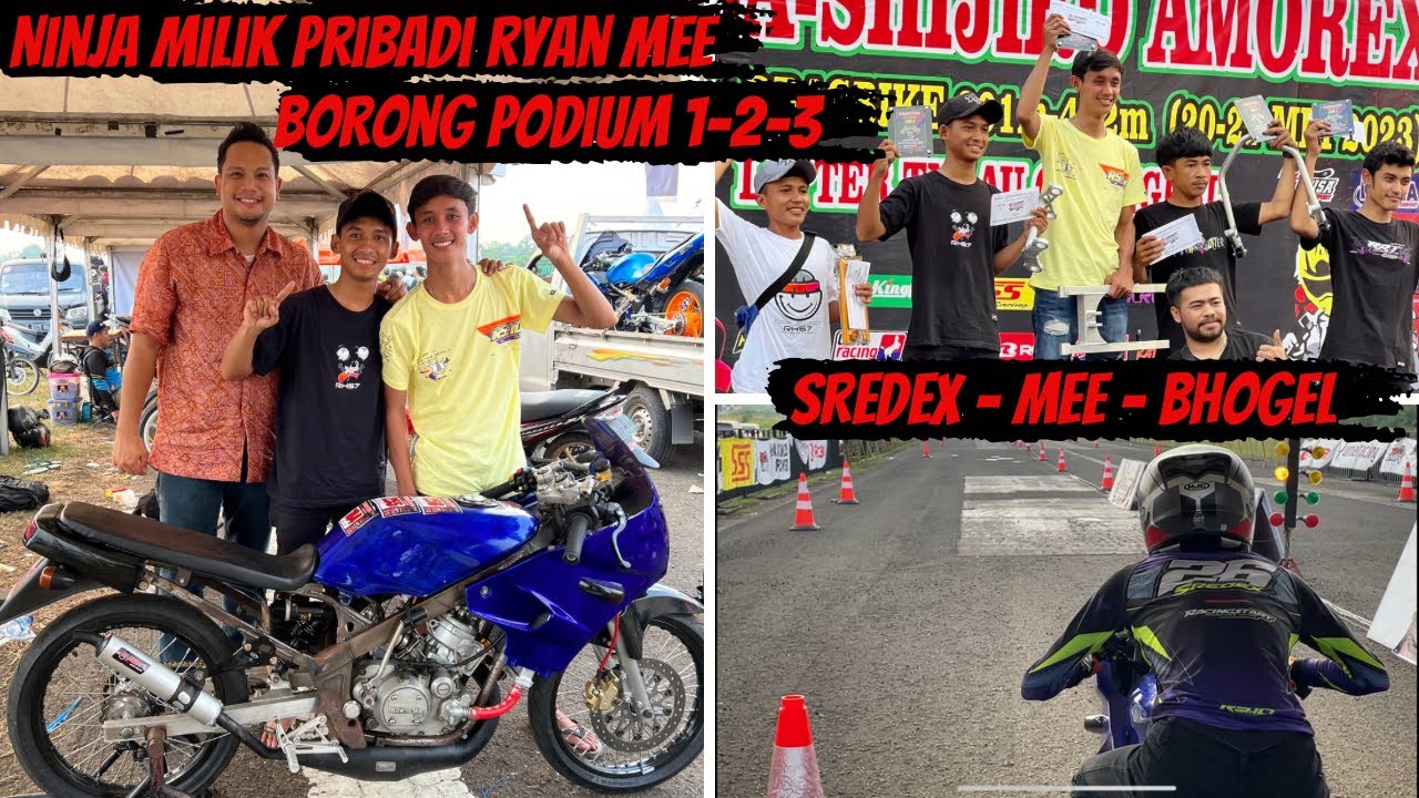 NINJA SUNMORI MILIK RYAN MEE ANTARKAN ERWIN SREDEX KE PODIUM TERTINGGI ...