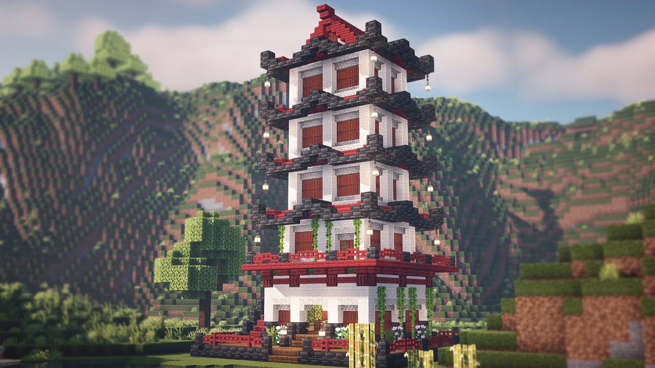 Minecraft | Como Construir O Templo de Encantamentos da Série Ei Craft - YouTube