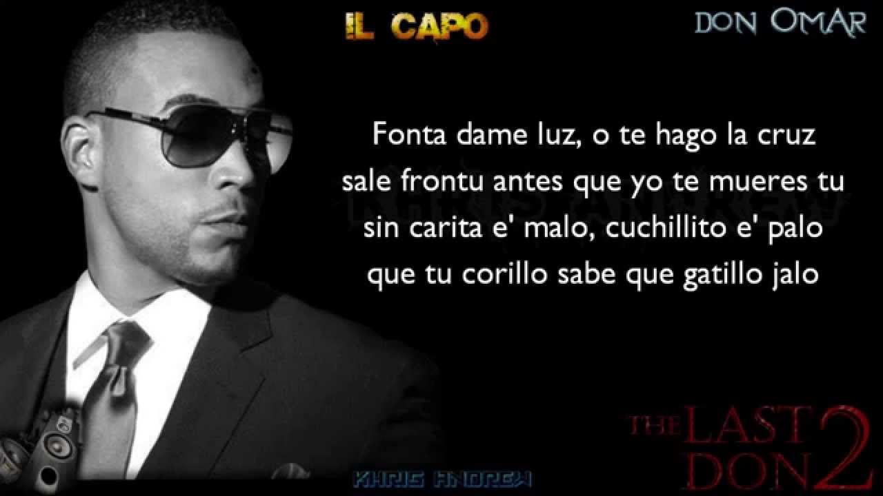 Don Omar - IL CAPO (Letra) - YouTube