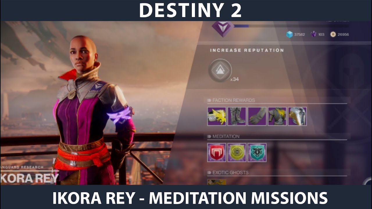 Destiny 2 Warmind Ikora Rey Meditation Missions - YouTube