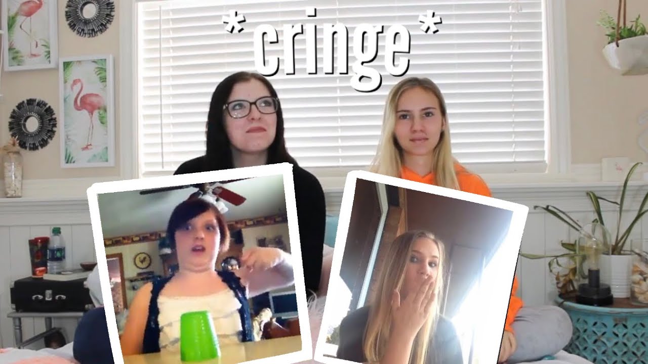 REACTING TO OUR OLD YOUTUBE VIDEOS | Shel Cole - YouTube