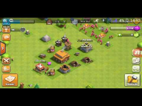 Kanalimizin ilk videosu:Clans of Clans
