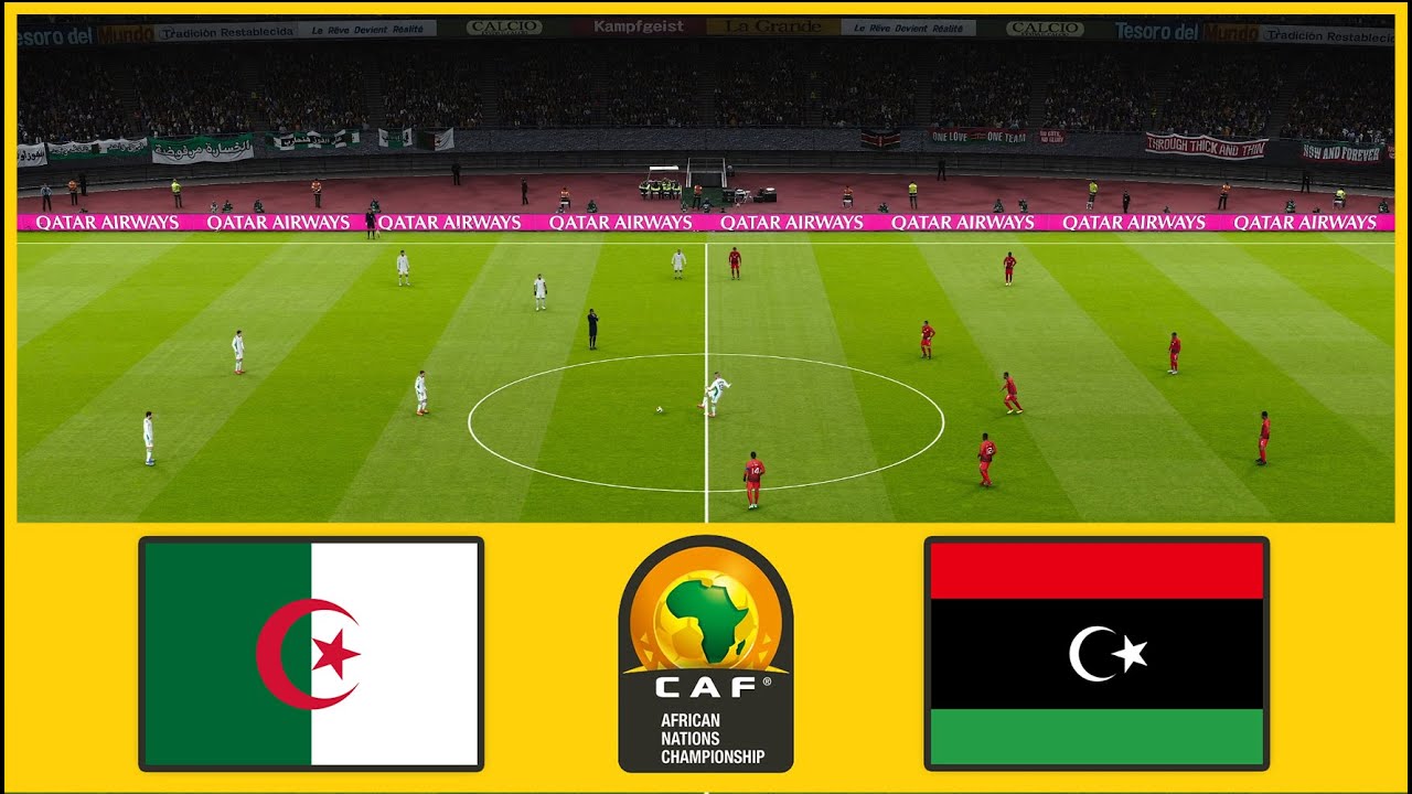 Algeria vs Libya - Africa Nations Championship 13th January 2023 Full ...