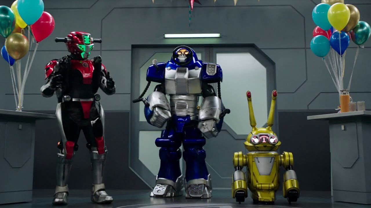 Power Ranger Beast Morphers | Los Rangers hacen una fiesta para los ...