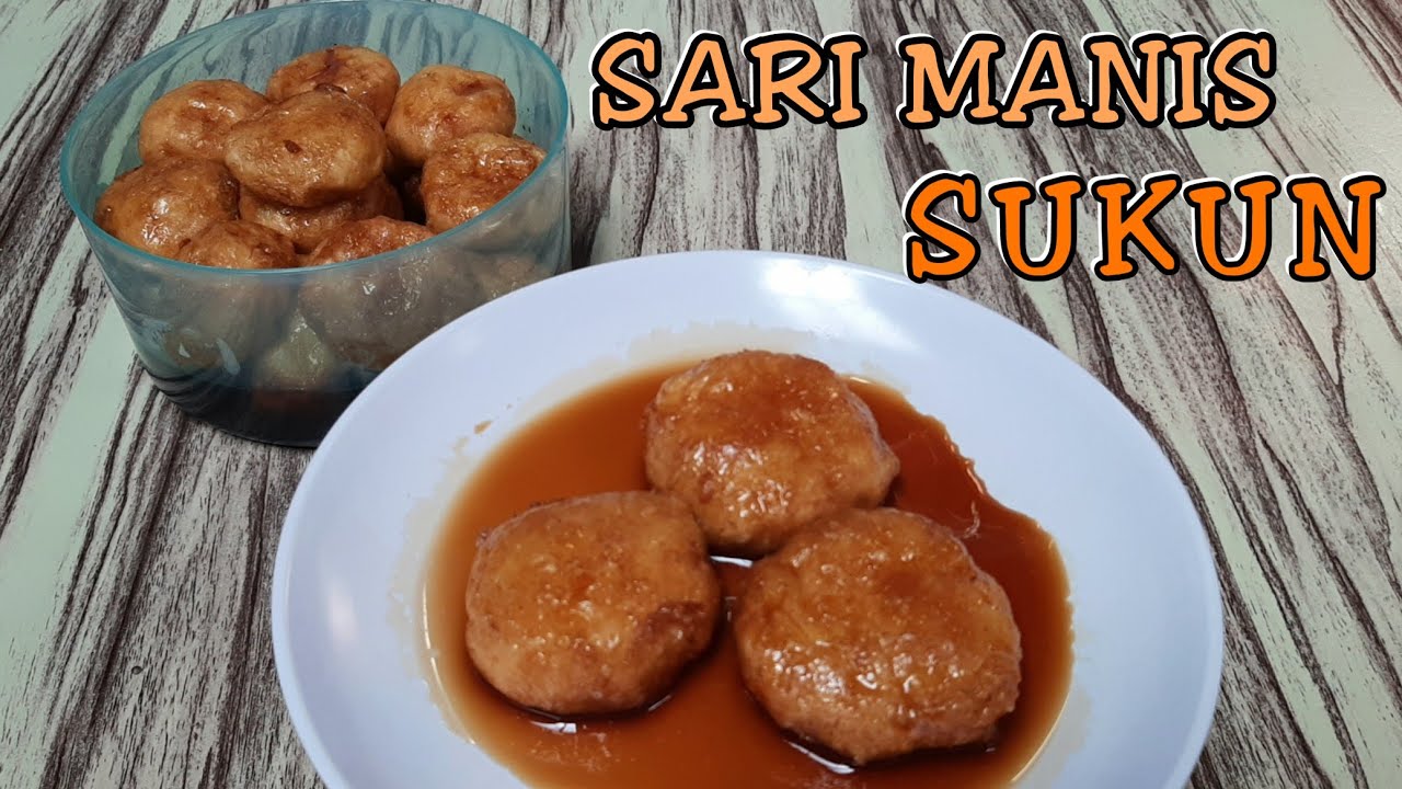 CARA MEMBUAT SARI MANIS SUKUN LEMBUT ENAK DAN EKONOMIS - YouTube