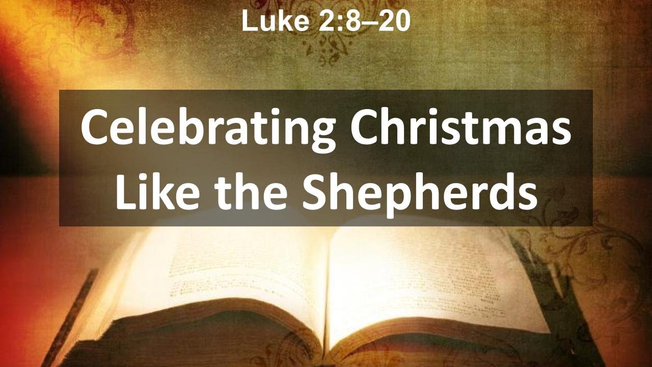 English Worship-12/18/2022-Rev. Jonathan Borland: Celebrating Christmas ...