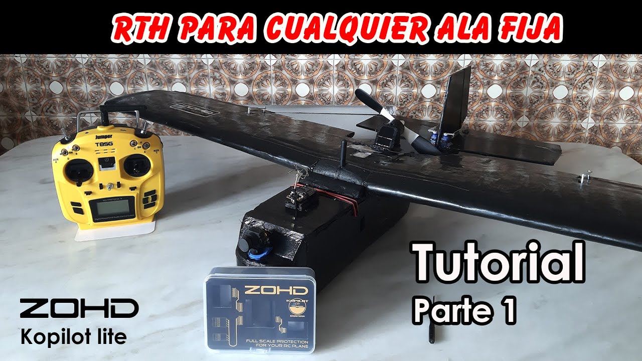 ZOHD Kopilot lite montaje y configuración PARTE 1 - YouTube