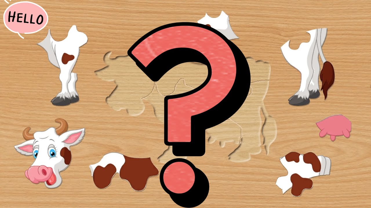 Piece by Piece Building a COW Puzzle - YouTube