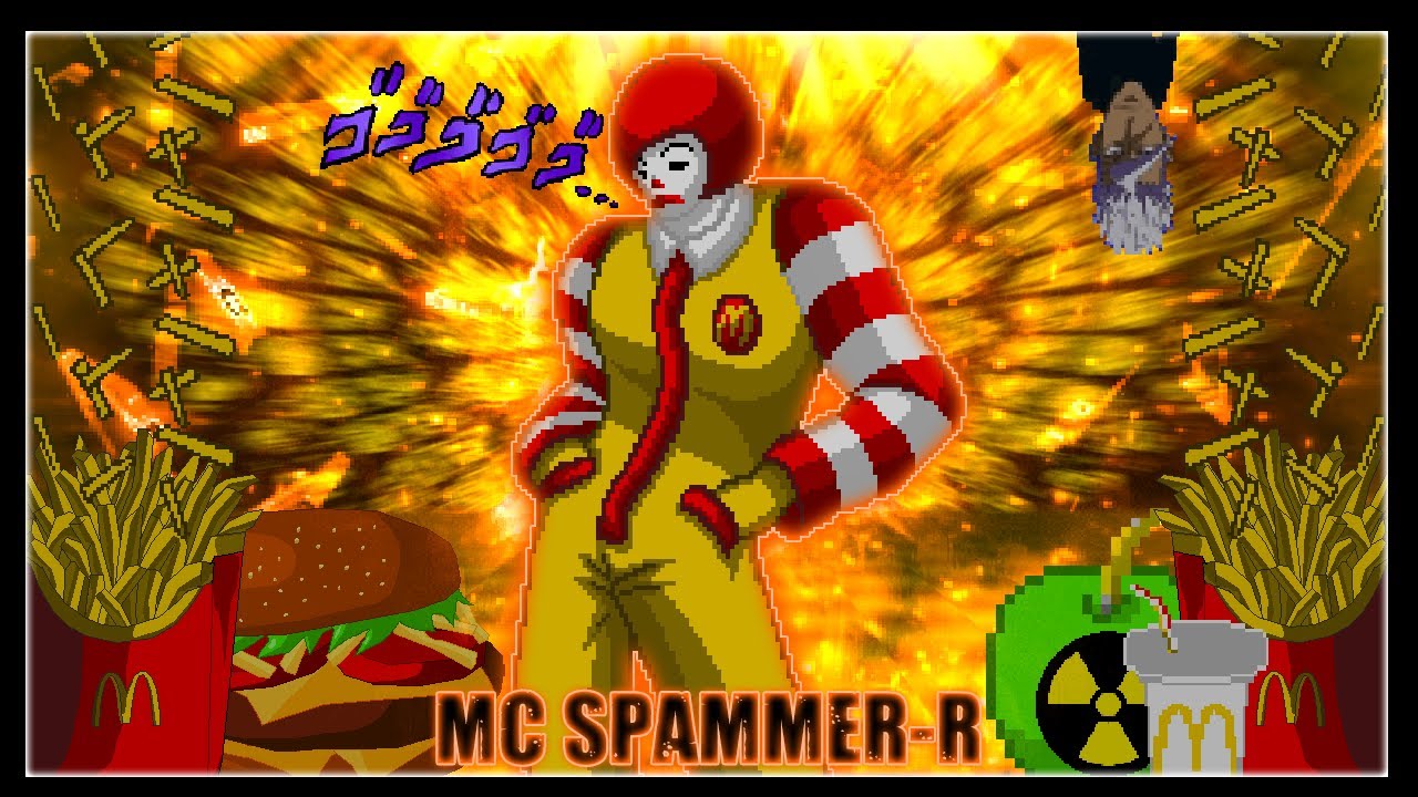 [MUGEN] [Request] ║ Mc Spamer-R (1p), (2p) y (3p) vs Donald Solo A5 ...