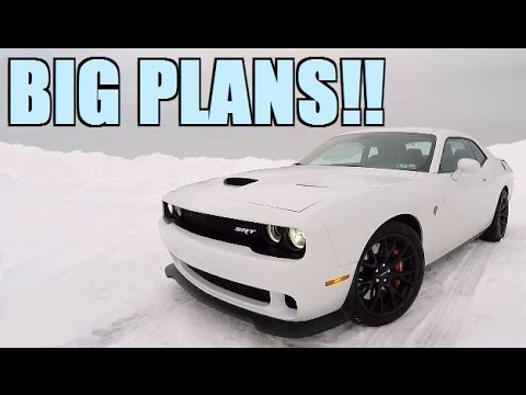 Hellcat is BACK! 1st Winter Drive and Channel News!! - YouTube