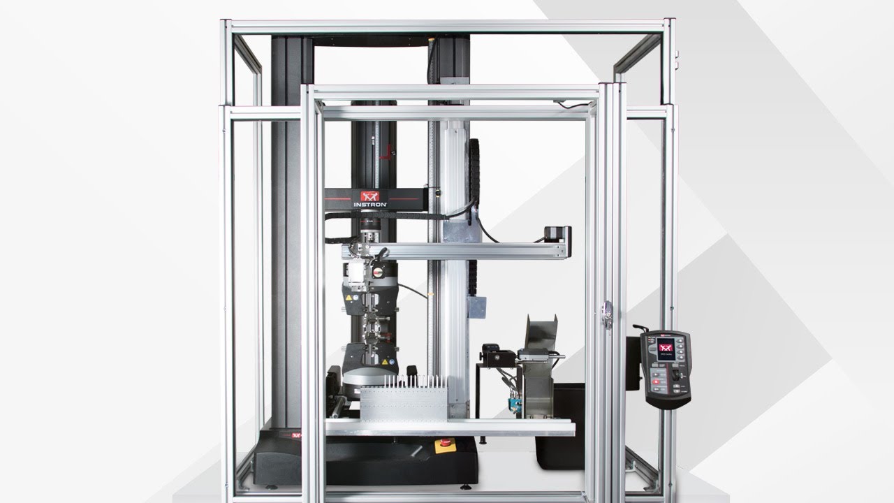 Low-Cost Automation System for Tensile and Flex Testing Plastics - YouTube