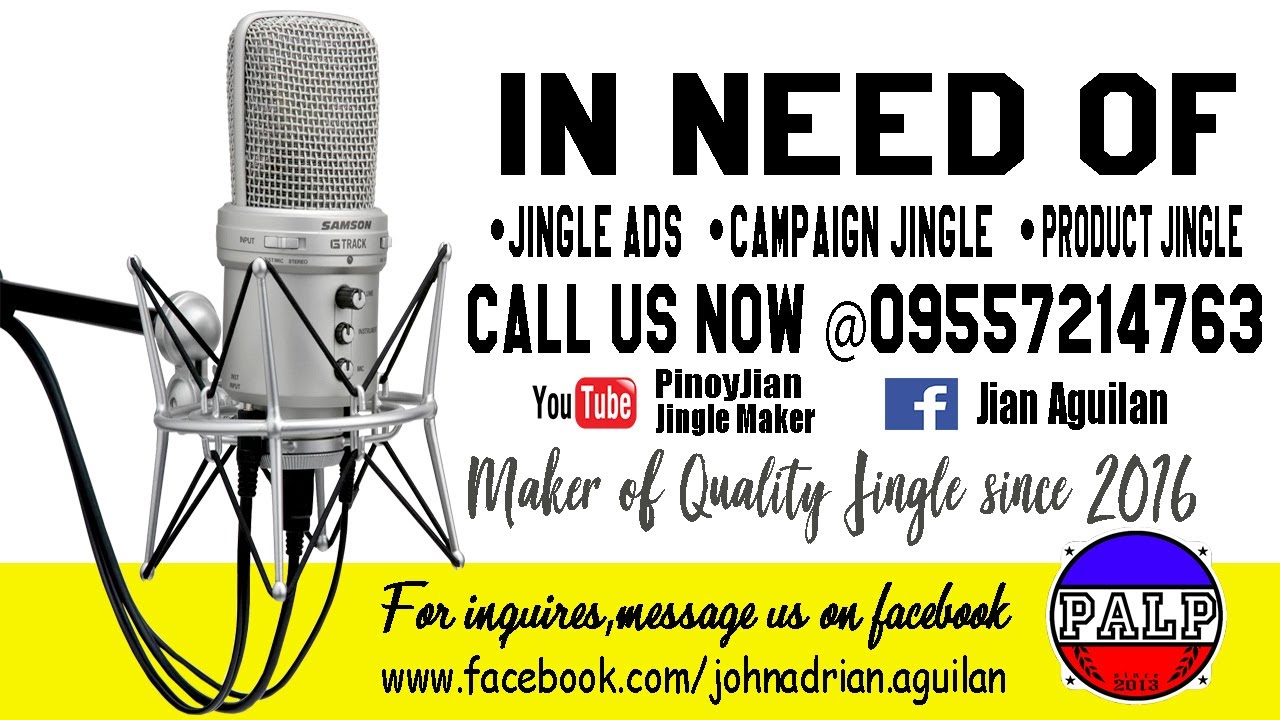 CAMPAIGN JINGLE SAMPLES 2025 NATIONAL ELECTIONS - YouTube