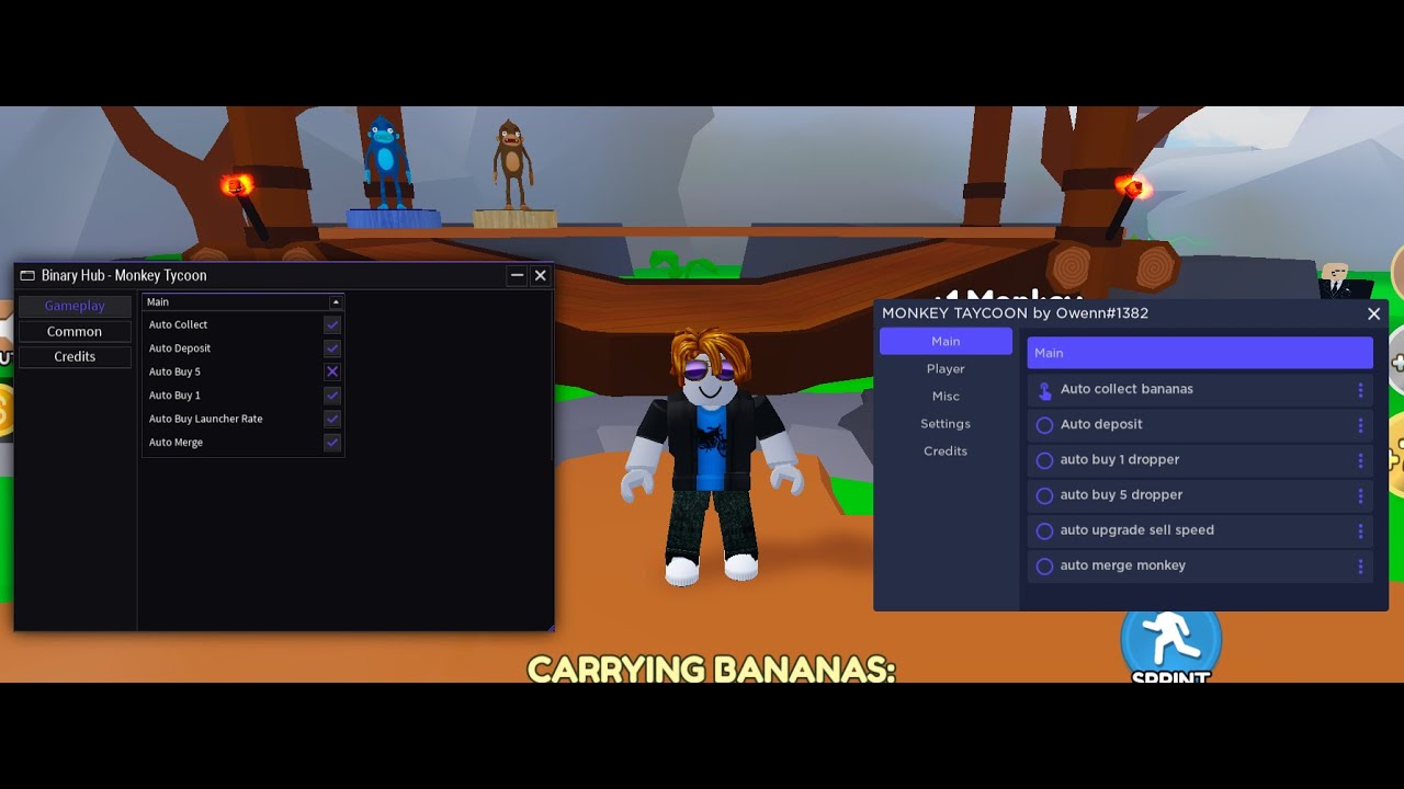 Monkey Tycoon Scripts - Auto Buy And Auto Collect - YouTube