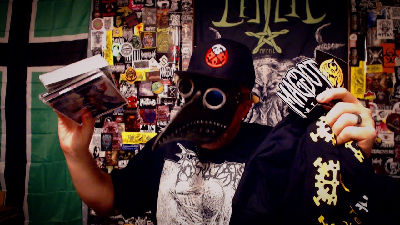 CD, Tape, and Merch haul from Night Shift Merch featuring Maggot Stomp ...