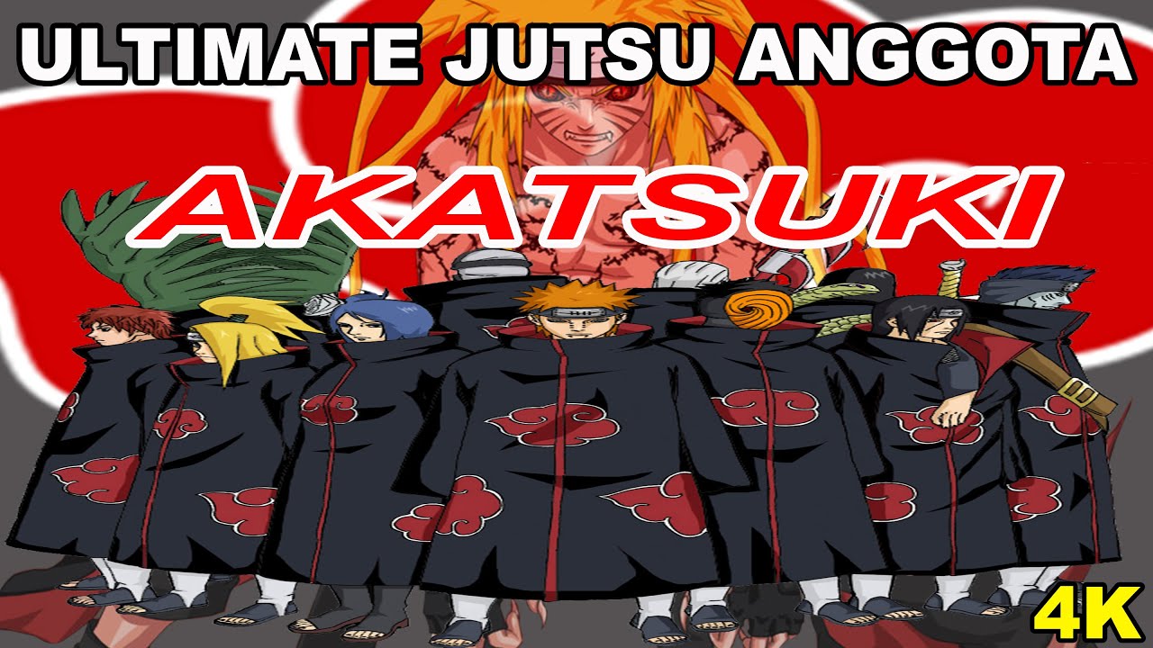 ULTIMATE JUTSU ANGGOTA AKATSUKI - YouTube