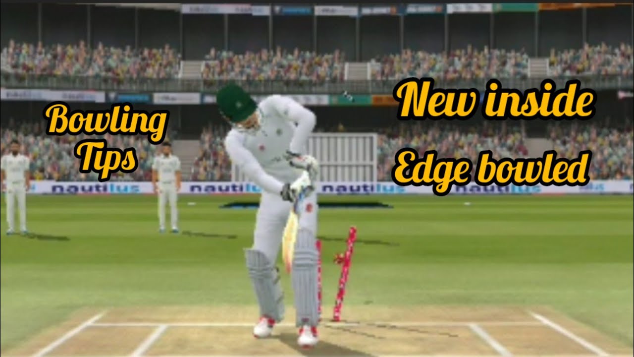 Real cricket 24 New Inside Edge bowling feature first time bowling tips ...