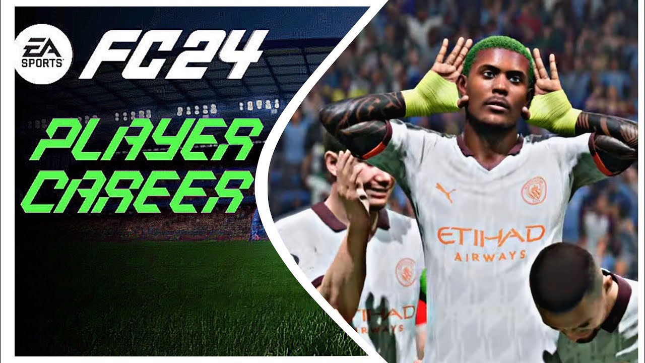 top scorer man city fc24 my player career mode ep5 - YouTube