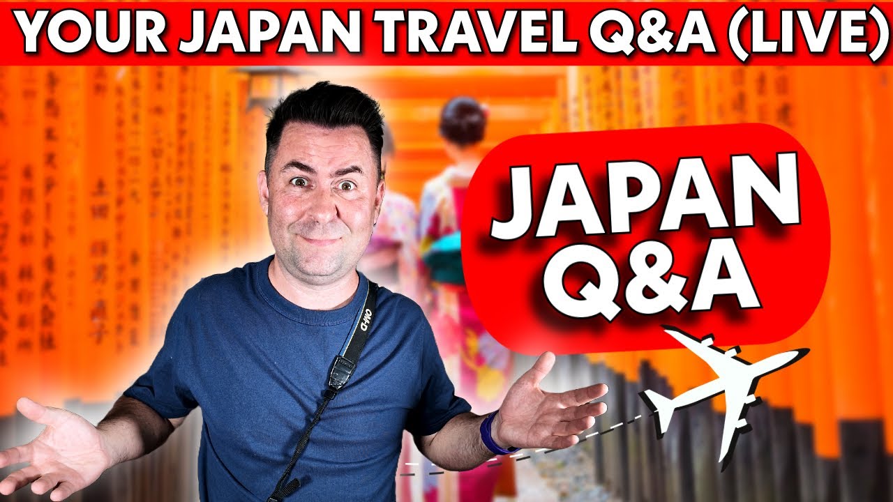 LIVE Q&A: Ask me About Japan Travel! Plan your perfect trip! # ...