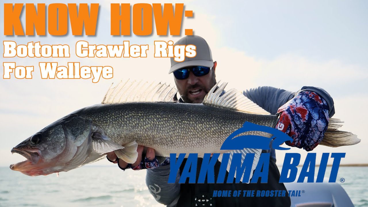 How to use Bottom Walker and Crawler Harness Rigs for Walleye - YouTube