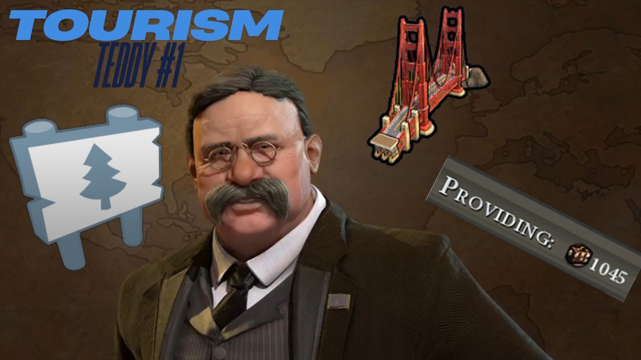 Golden Gate and Teddy are Insane-Civ 6 Teddy #1 - YouTube