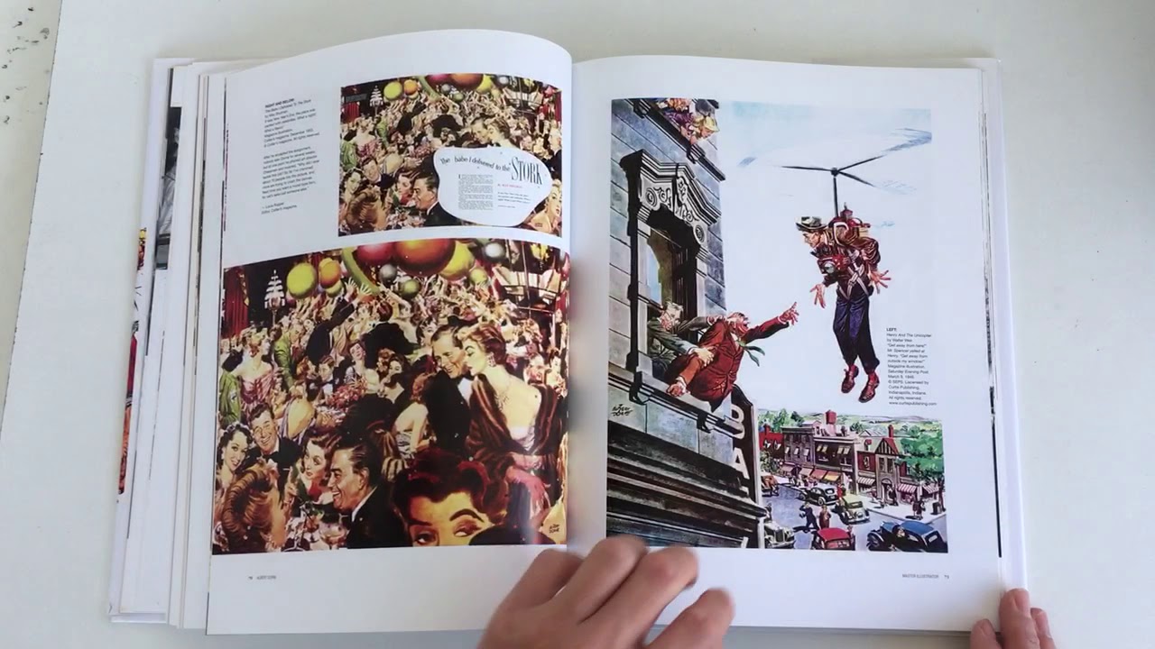 Albert Dorne. master Illustrator - QuickLook/CoolBook - - YouTube