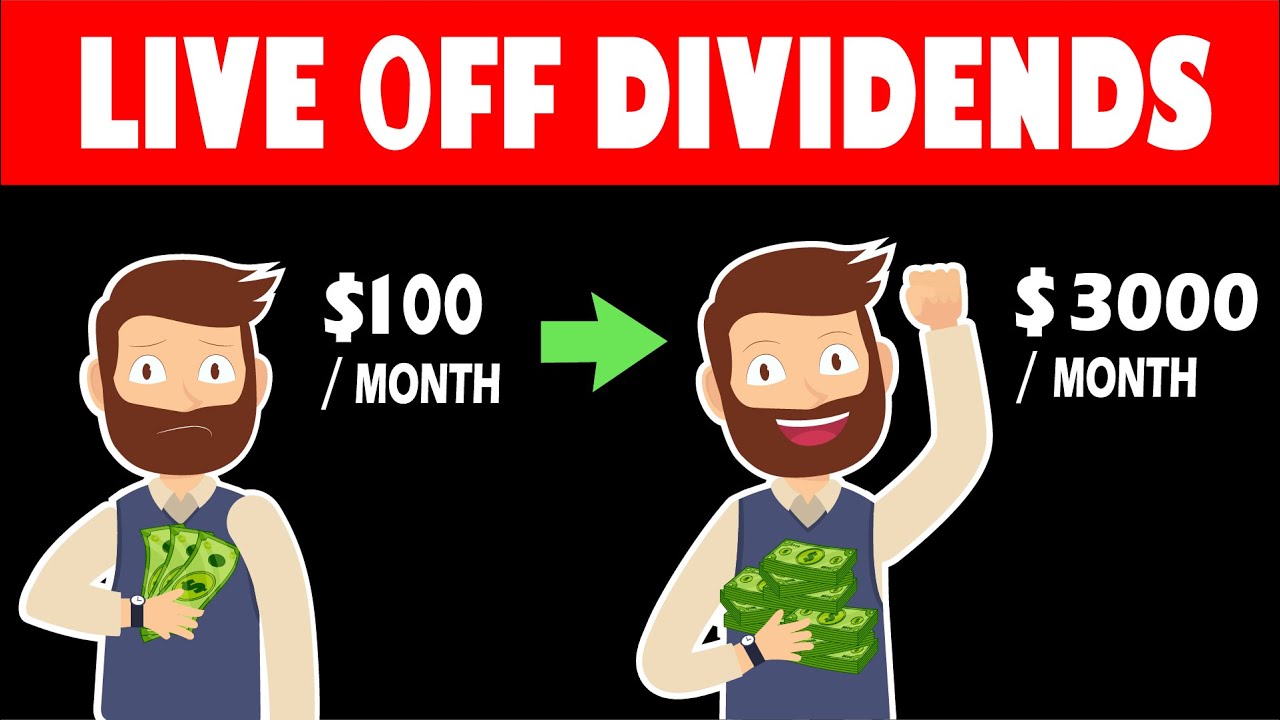 The Quickest Way You Can Live Off Dividends in 2024 ($3000 / month ...