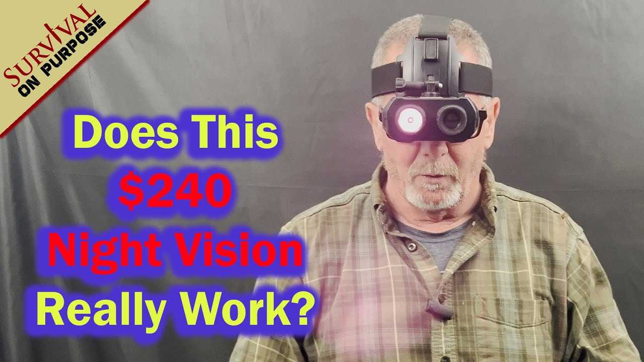 $240 Super Power! - Budget Night Vision Review - YouTube
