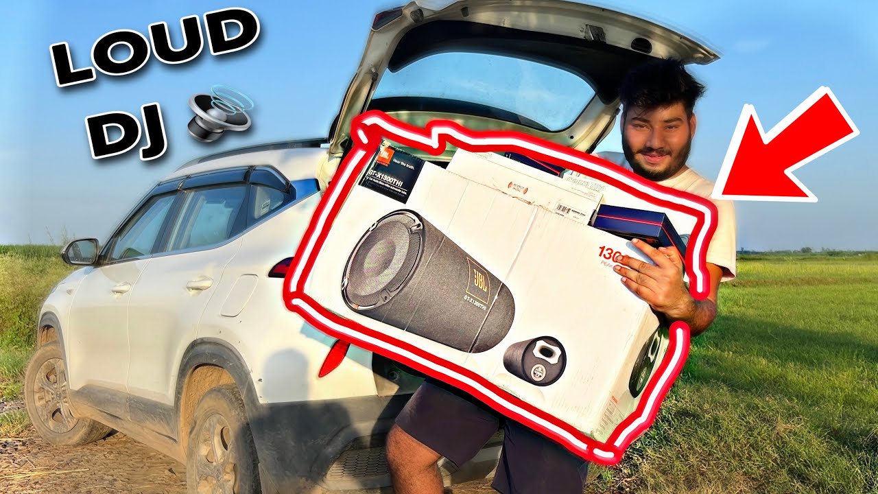 Loud DJ SETUP for Our Farmhouse 😍 - YouTube