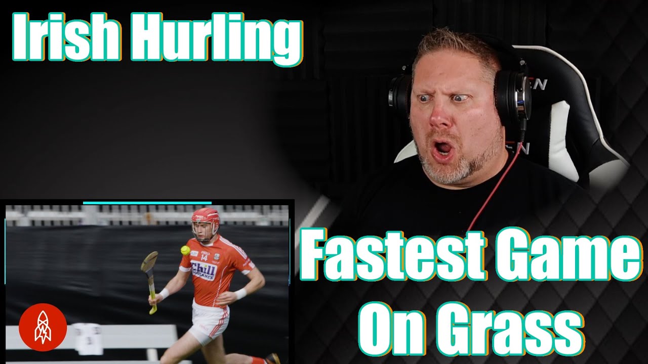 AMERICAN REACTS to Why Irish Hurling is the Fastest Game on Grass - YouTube