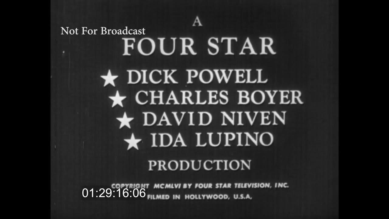 Four Star Productions/CBS Television Network (1956) - YouTube